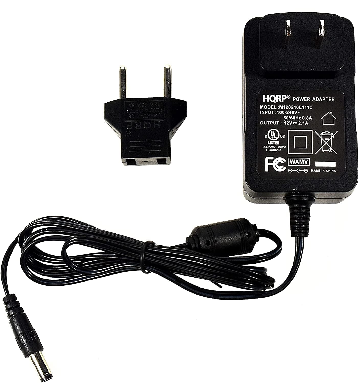 HQRP AC Adapter for D-Link DCS-5010L / DCS-5020L Network Camera, Power ...