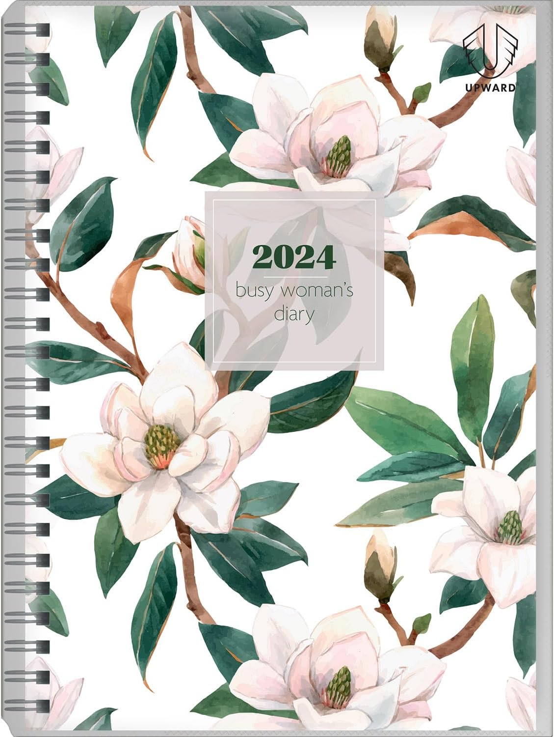 Upward Diaries 4404 Busy Women's Weekly 2024 Diary, A5 Size - Gardenia ...