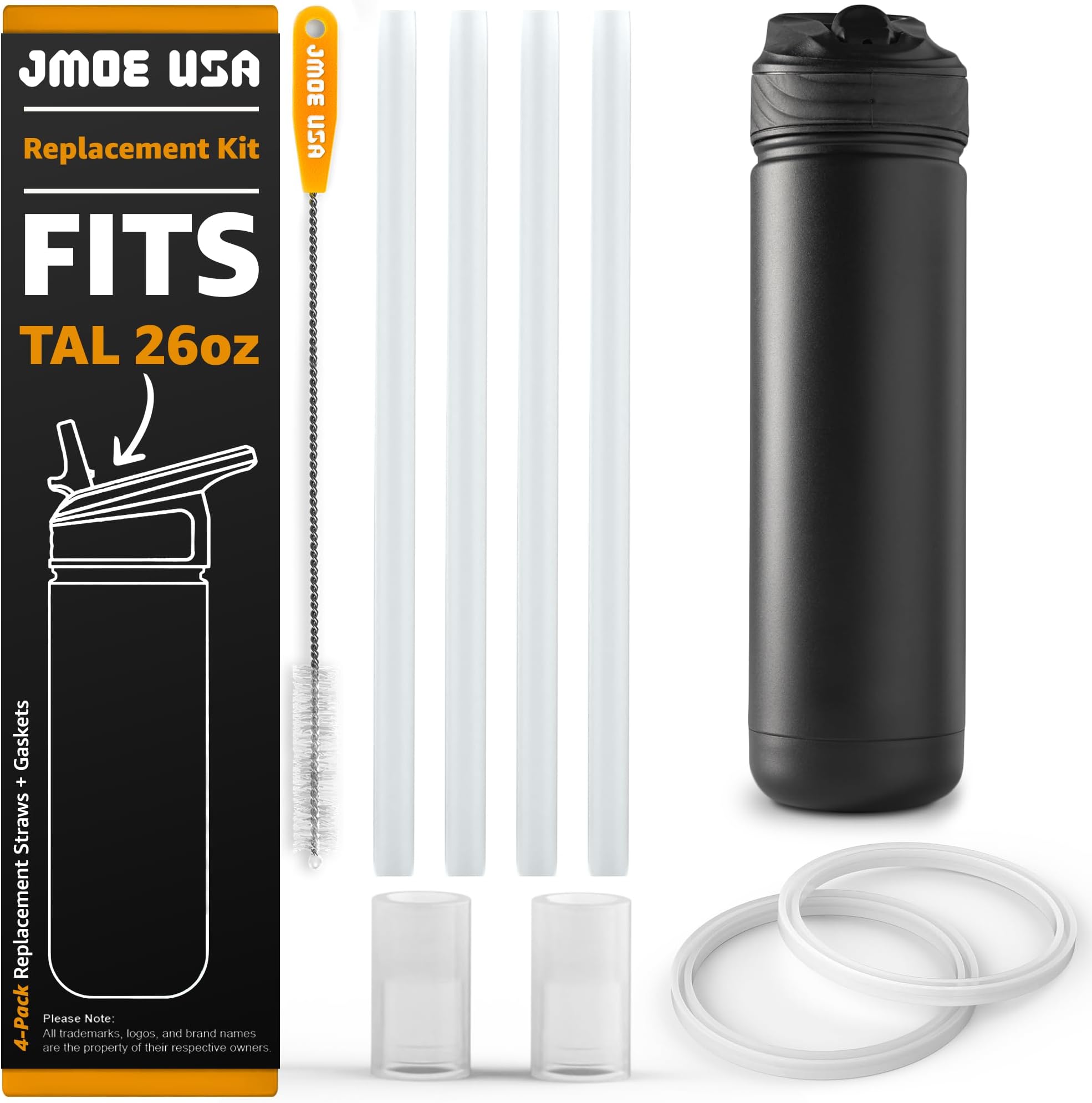 Amazon.com: Jmoe USA 26oz Replacement Straw For Tal Ranger Water Bottle ...