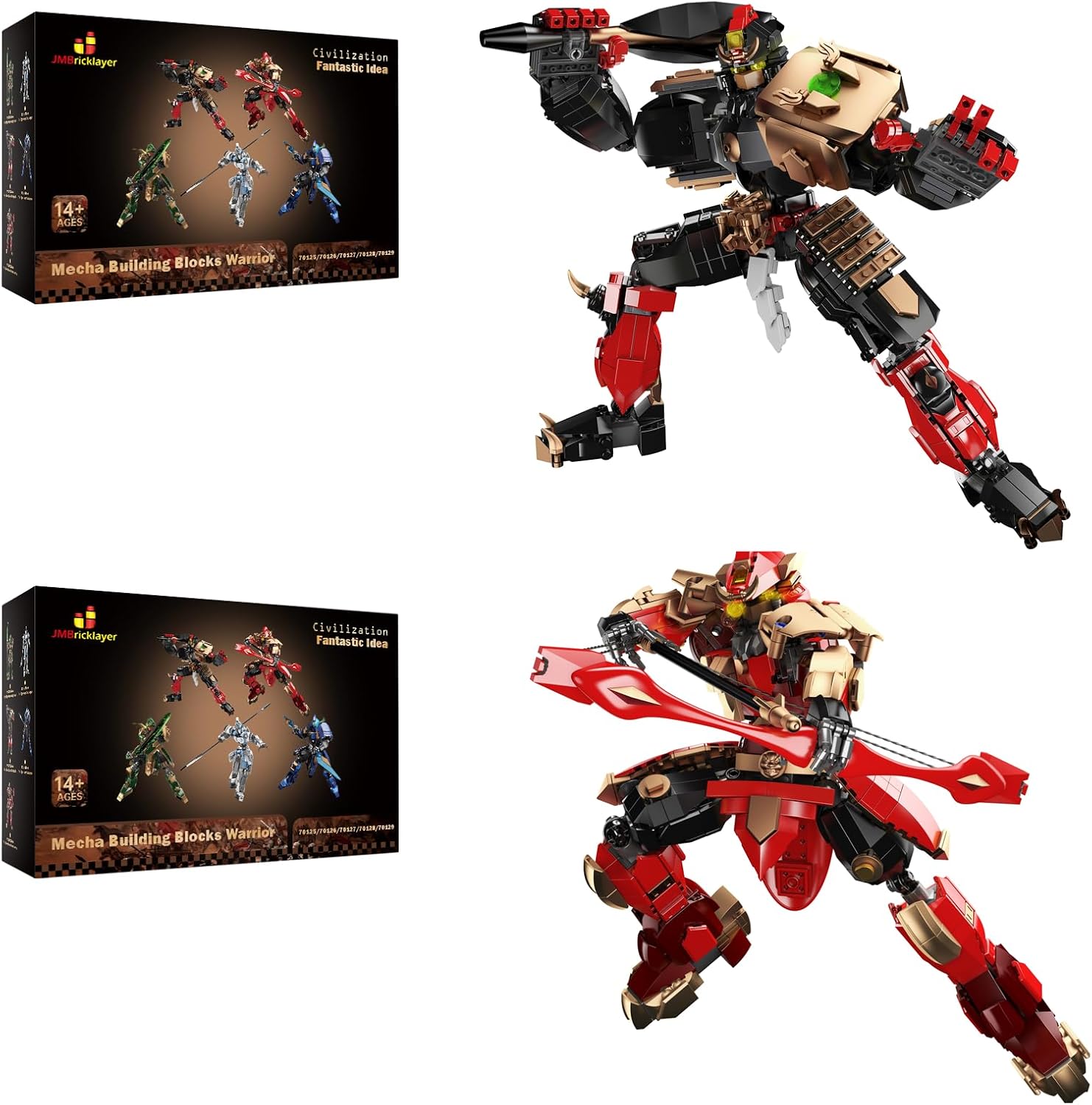 Amazon.com: JMBricklayer Mech 70127 and Mech 70129 : Toys & Games