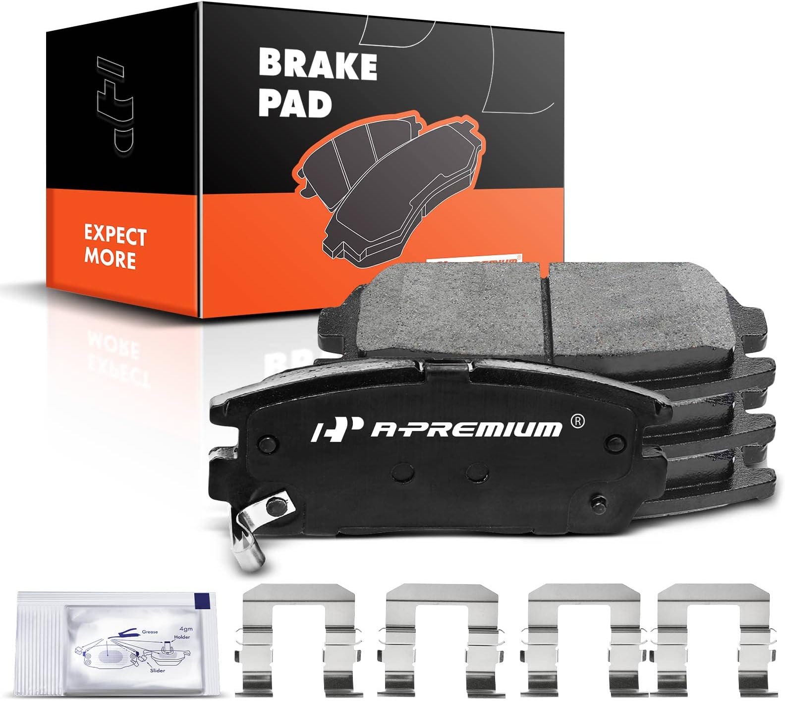Amazon.com: Power Stop 16-1275 Z16 Evolution Rear Ceramic Brake Pads ...