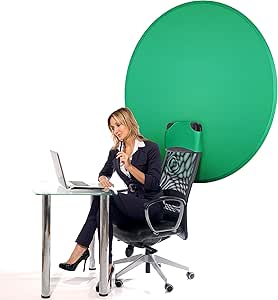 Tahtiva® Green Screen for Chair - 56" Easy Folding Greenscreen for ...
