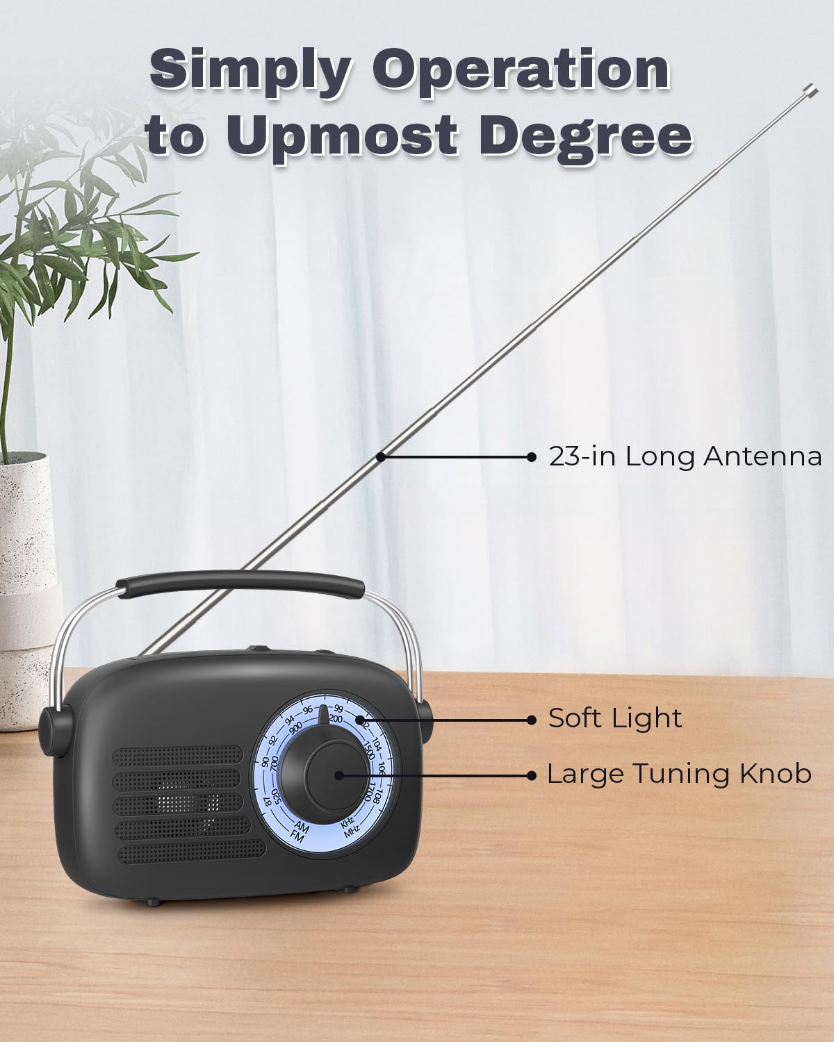 Snapklik.com : PRUNUS AM FM Radio Portable AA Battery Operated Radios ...