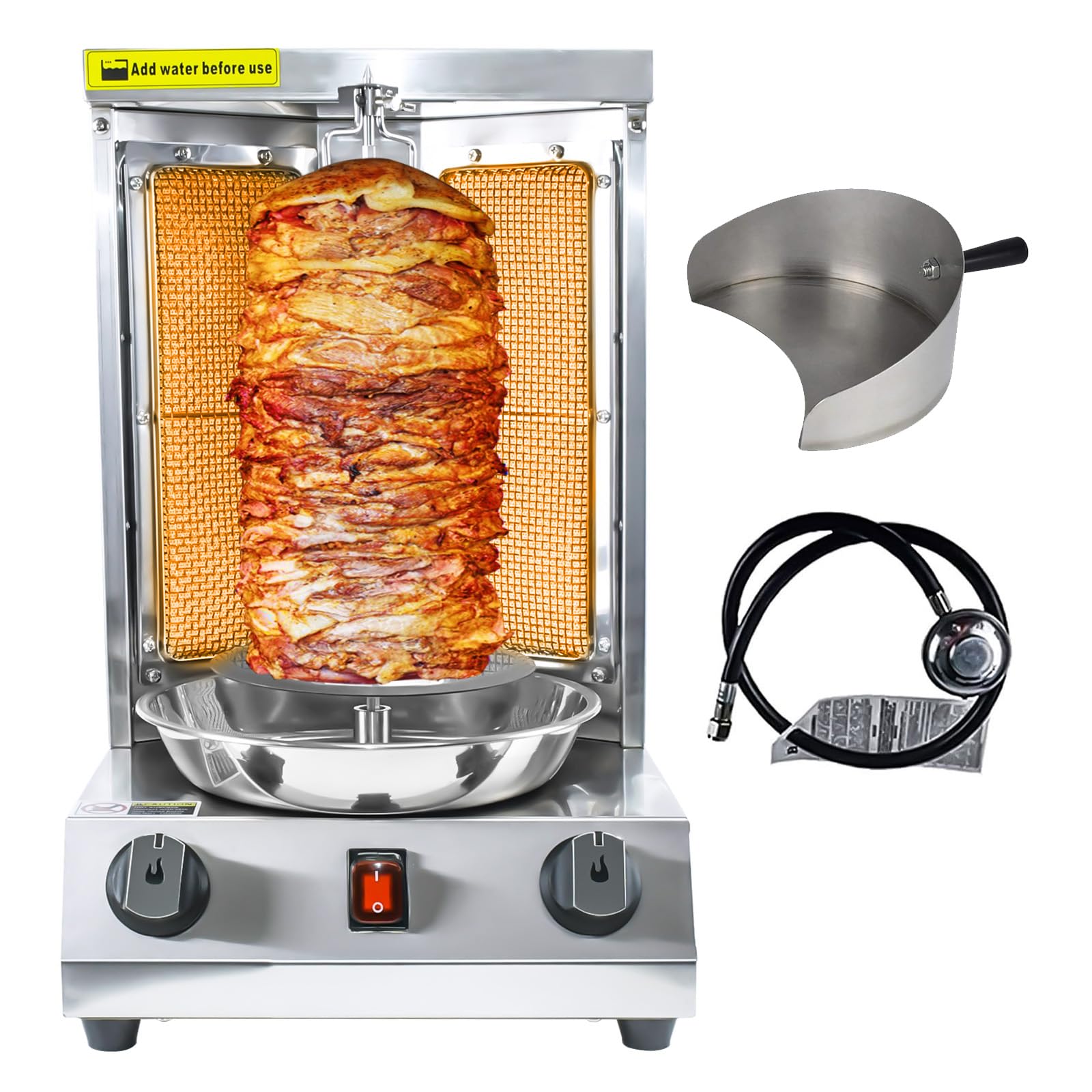 VEVOR Shawarma Grill Machine, 13 Lbs Capacity, Chicken, 01/08/2024