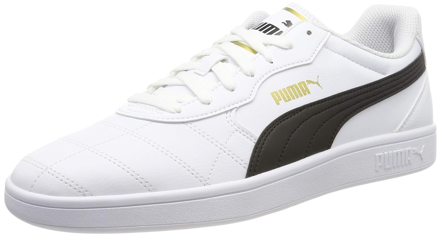 Buy Puma Unisex-Adult Astro Kick SL White-Team Gold-Gray Violet Sneaker ...