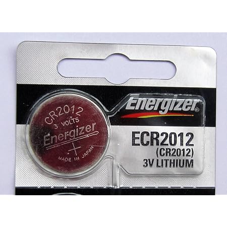Amazon.com: Panasonic CR2012 3 Volt / 3V Lithium Coin Battery 1PACK X ...