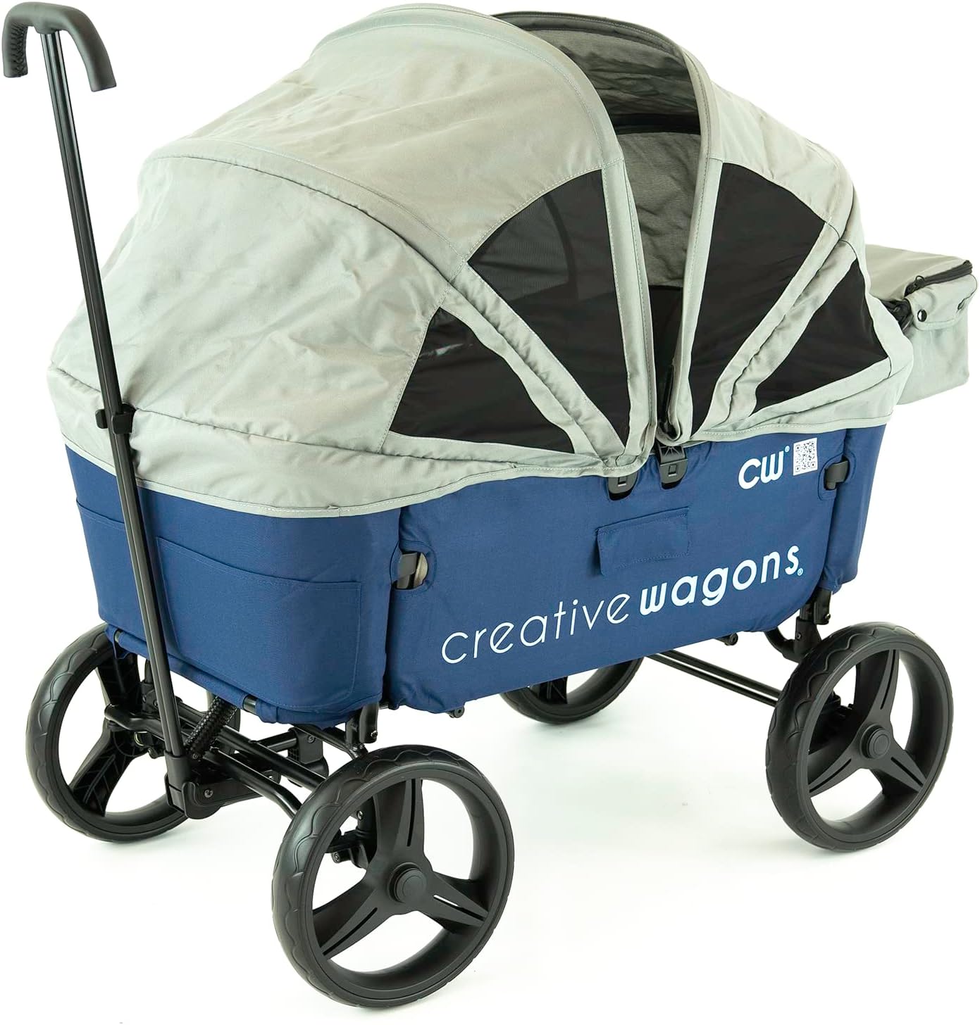 Amazon.com: Creative Outdoor Wagon for Kids Push Pull Collapsible ...