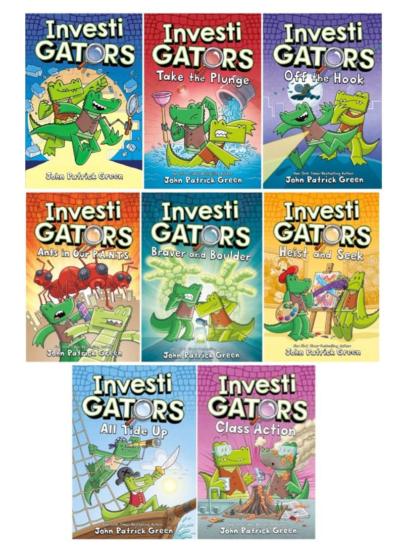 InvestiGators Series 8 Books Collection - InvestiGators, Take the ...