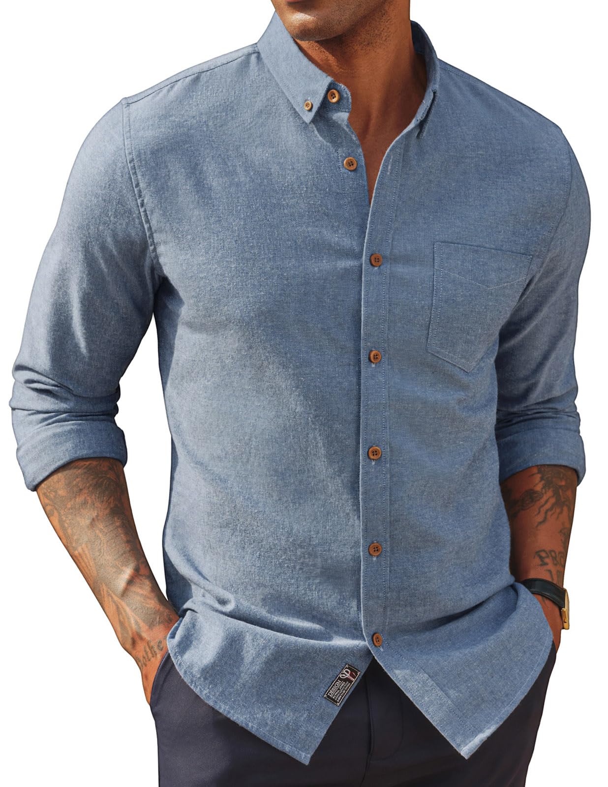 7 Best Linen Shirts | 43-Char Max For Long Phrase Goes Here