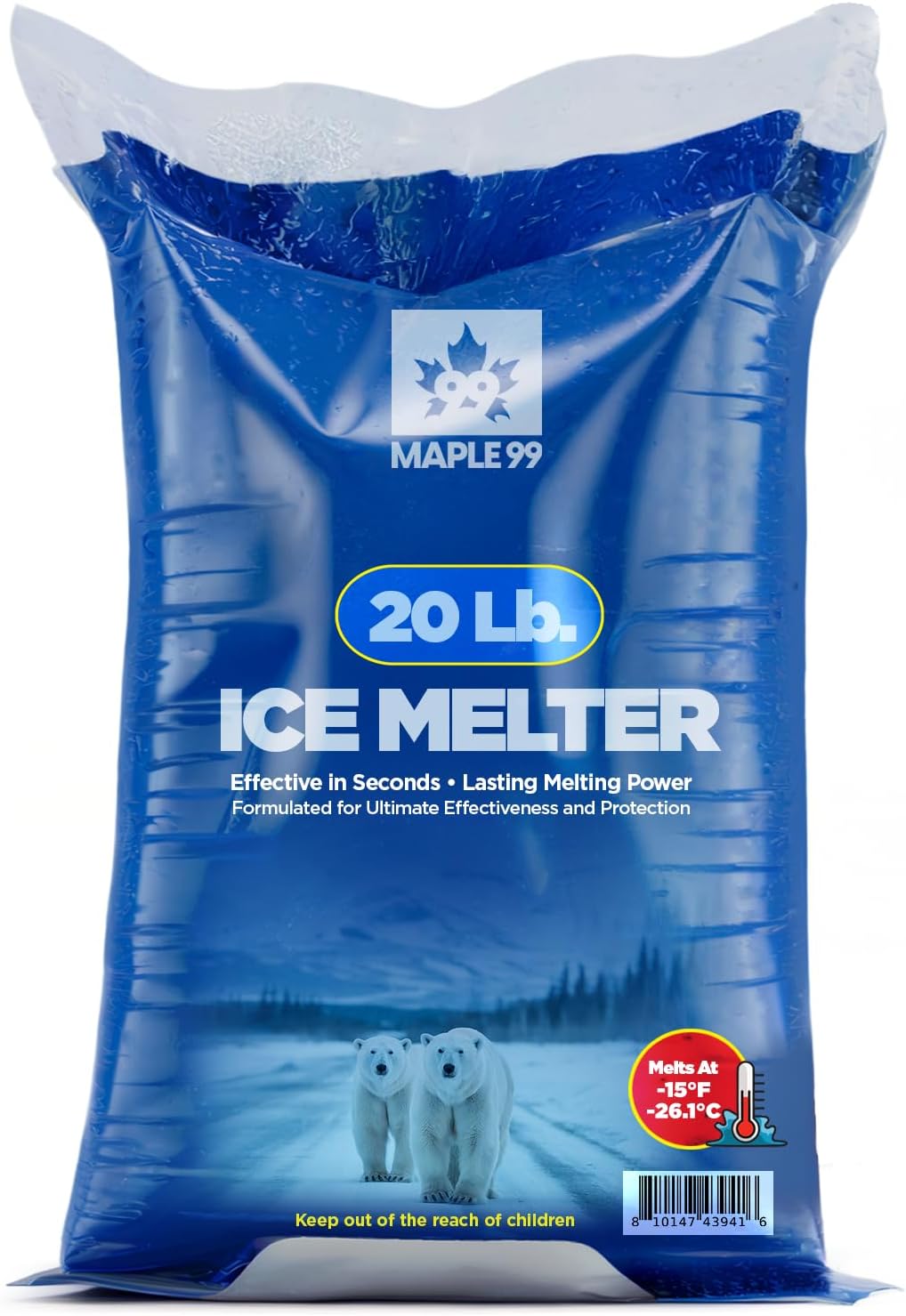 Amazon.com : Diamond Crystal Winter Melt Snow Ice Melt Salt, 25lb Bag 2 ...