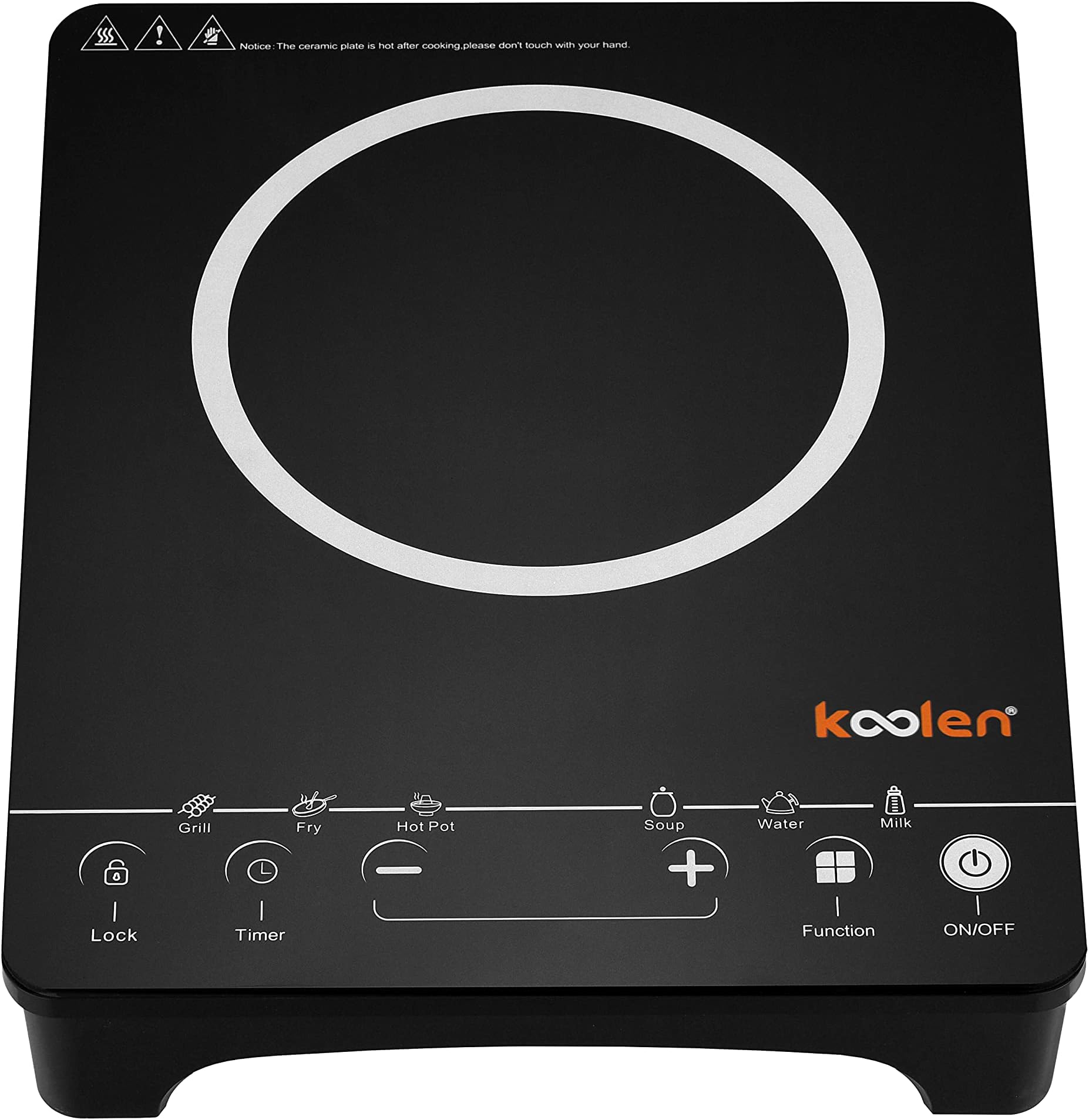 Koolen 2000W Magnetic Induction Cooker with Digital Control| Model No ...
