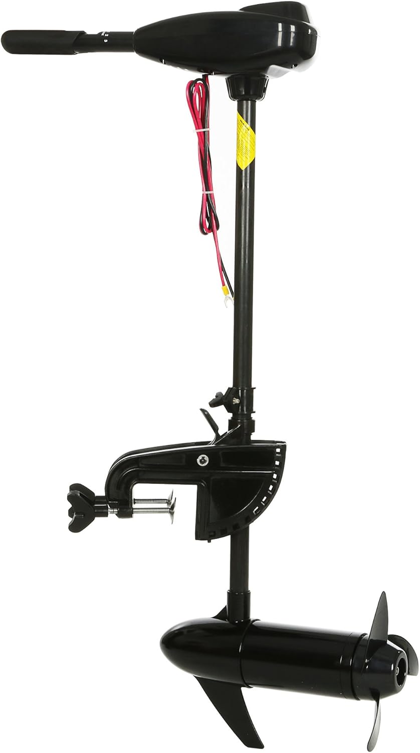 Amazon.com: Ancheer 12V Outboard Motor, Transom Mount Trolling Motor ...