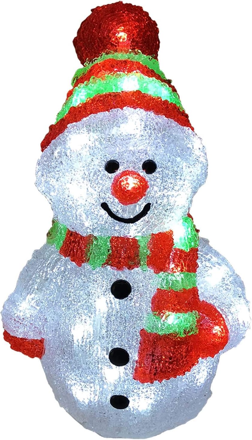 Gravidus Weihnachtsdeko Schneemann mit LED-Beleuchtung tolle ...