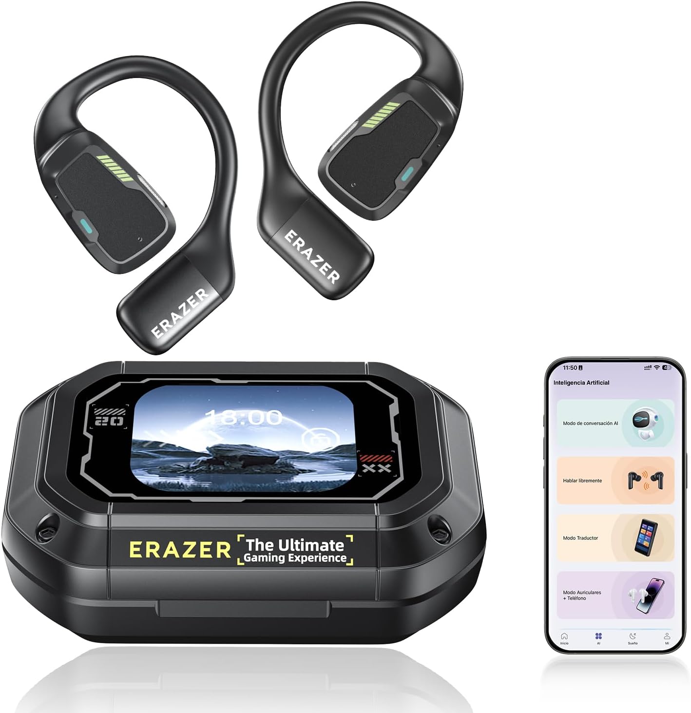 ERAZER XP6 AI Language Translation Earbuds User Manual
