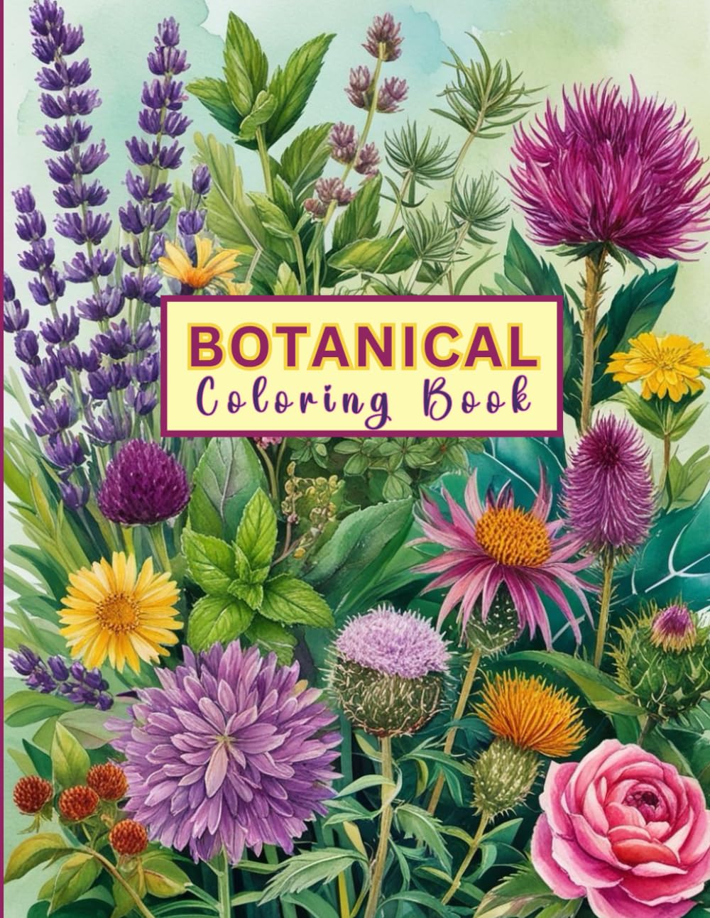 Amazon.com: BOTANICAL COLORING BOOK FOR STRESS RELIEF: A Mindful ...
