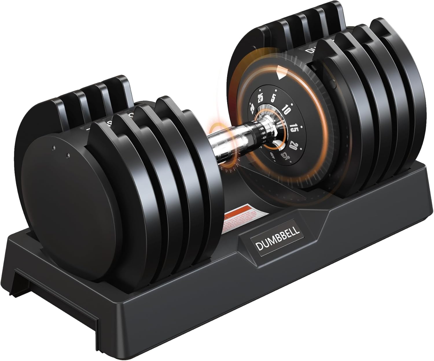 Amazon.com : SogesPower Adjustable Dumbbells, 25LB Adjustable Dumbbell ...