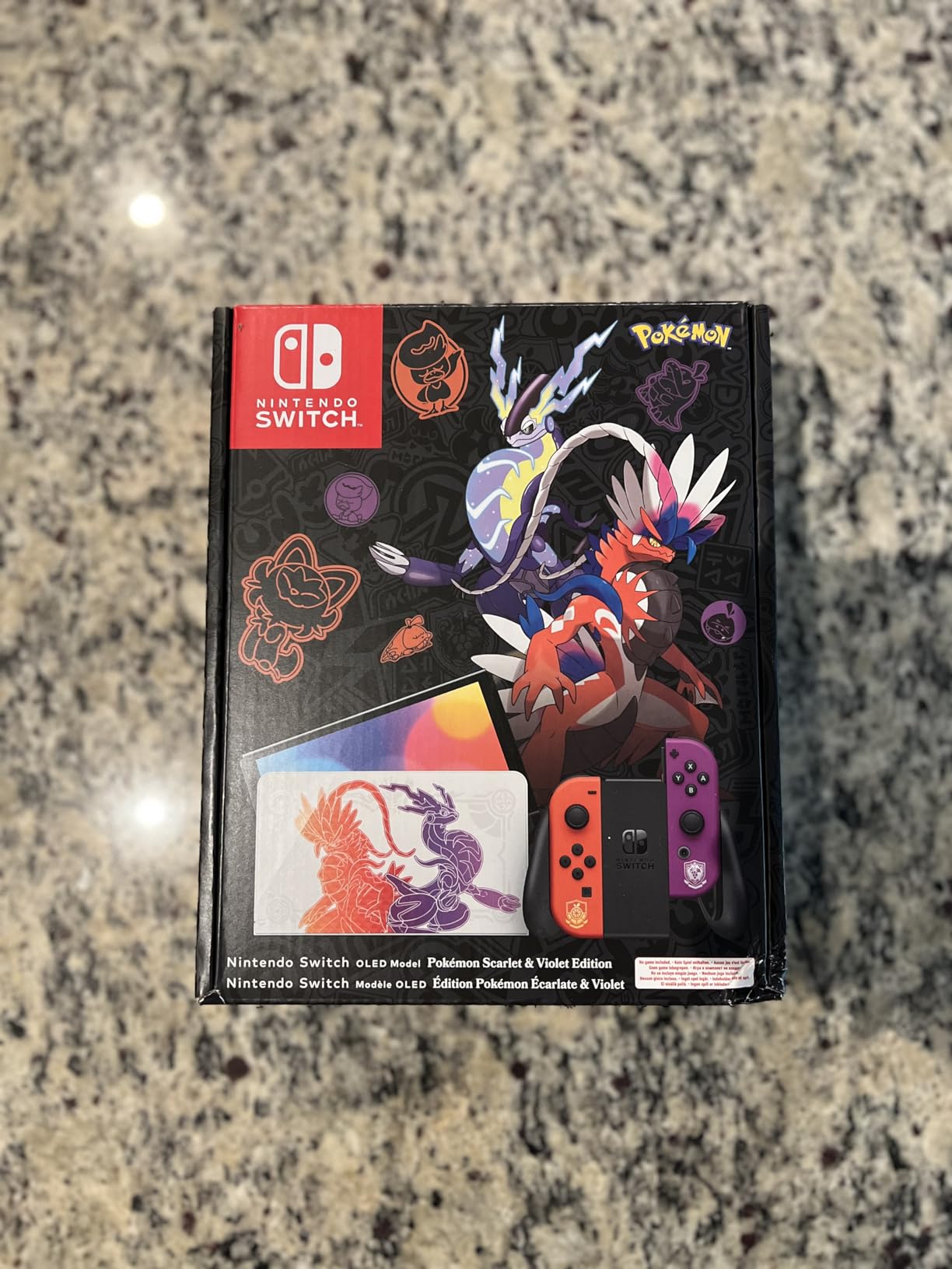 Amazon.com: Nintendo Switch™ – OLED Model: Pokémon™ Scarlet & Violet ...