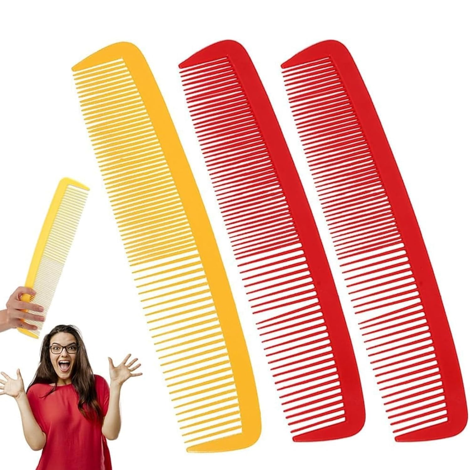 Amazon.com : 3 Pcs Huge Comb Party Carnival Giant Comb, Giant Comb Prop ...