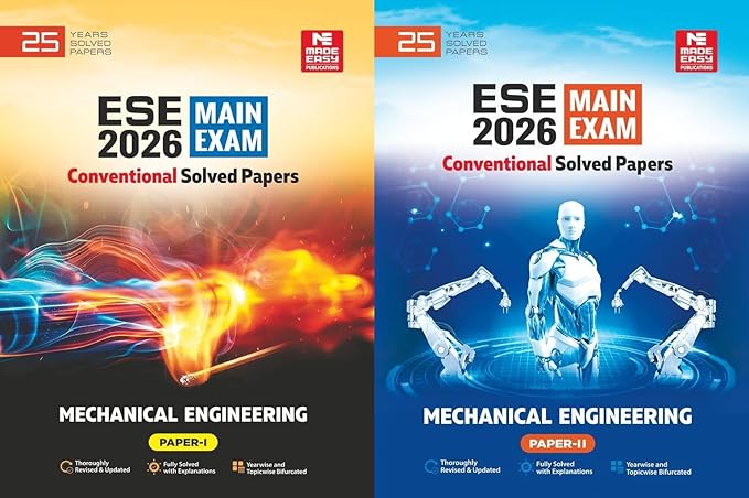 Buy Made Easy IES Mains Mechanical Engineering Conventional Solved ...