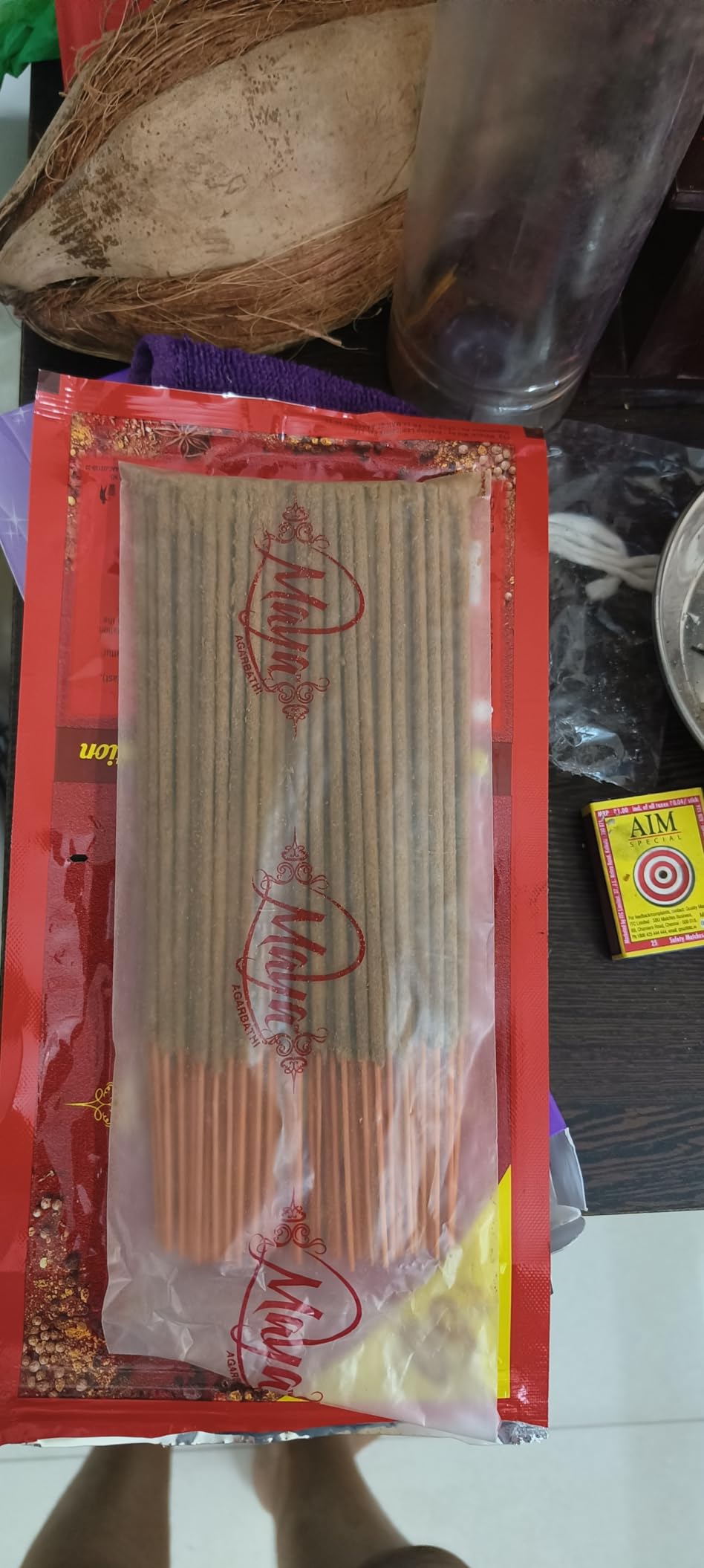 Maya Sarvasugandhi Masala Incense Sticks | Natural Fragrance Incense ...