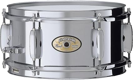 Amazon.com: Pearl FCS1050 FireCracker Snare, 10-inchx5-inch, Steel ...