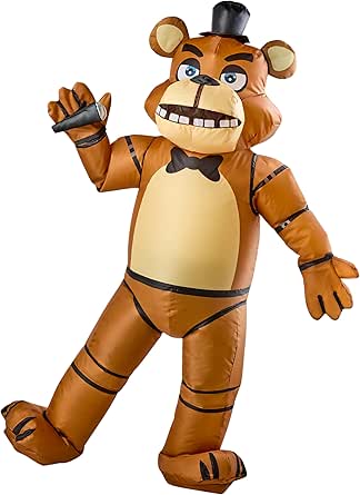 Amazon.com: Rubies Five Nights At Freddy's: Freddy Fazbear Inflatable ...