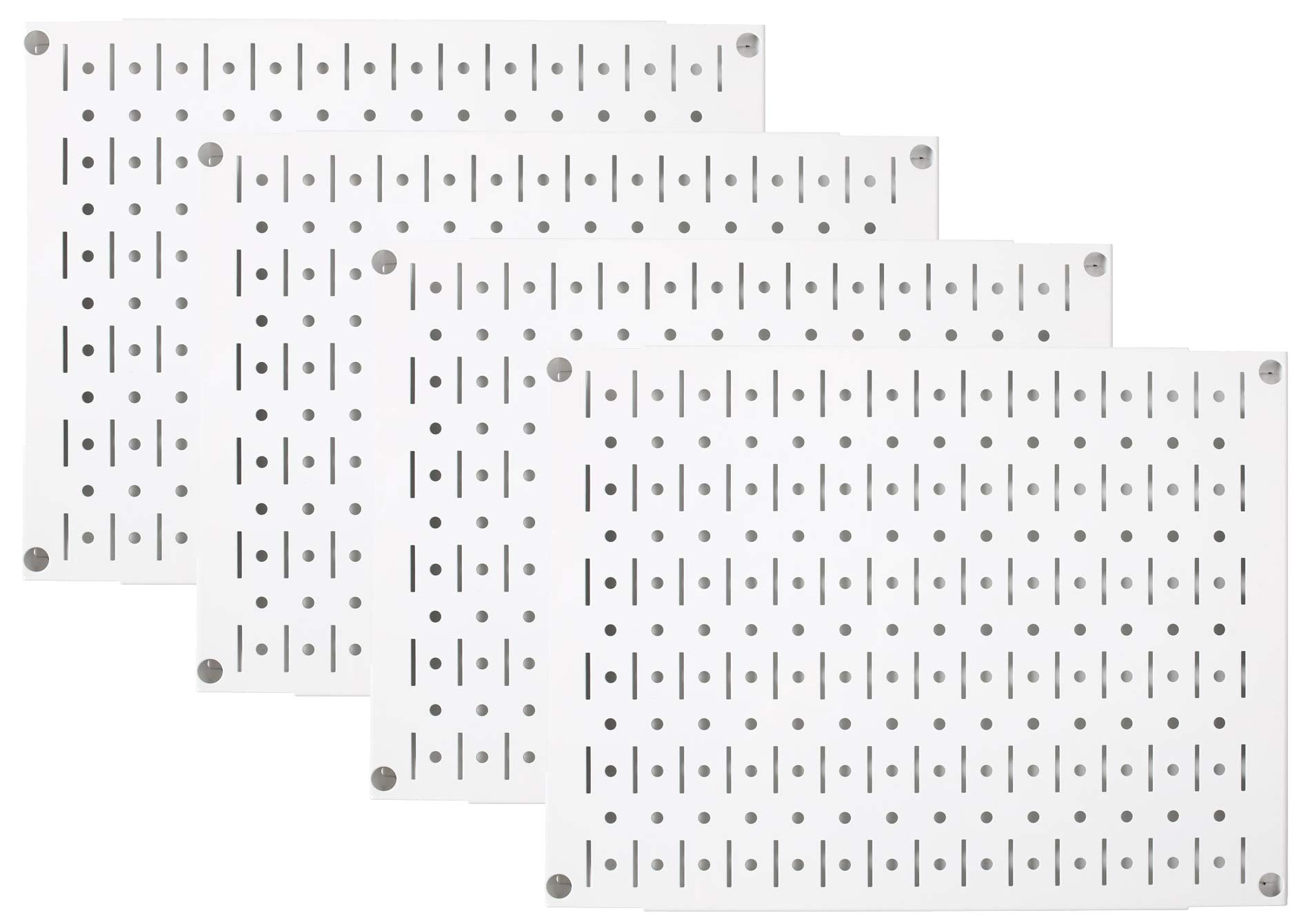 Snapklik.com : Wall Control Pegboard Wall Organizer Tiles Modular Metal ...