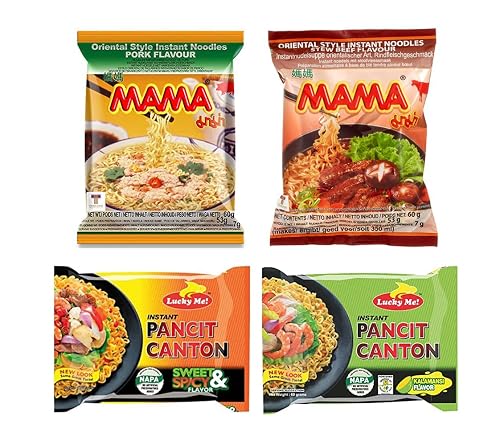 Paquete variado de ramen instantáneo asiático Samyang Nongshim Nissin ...