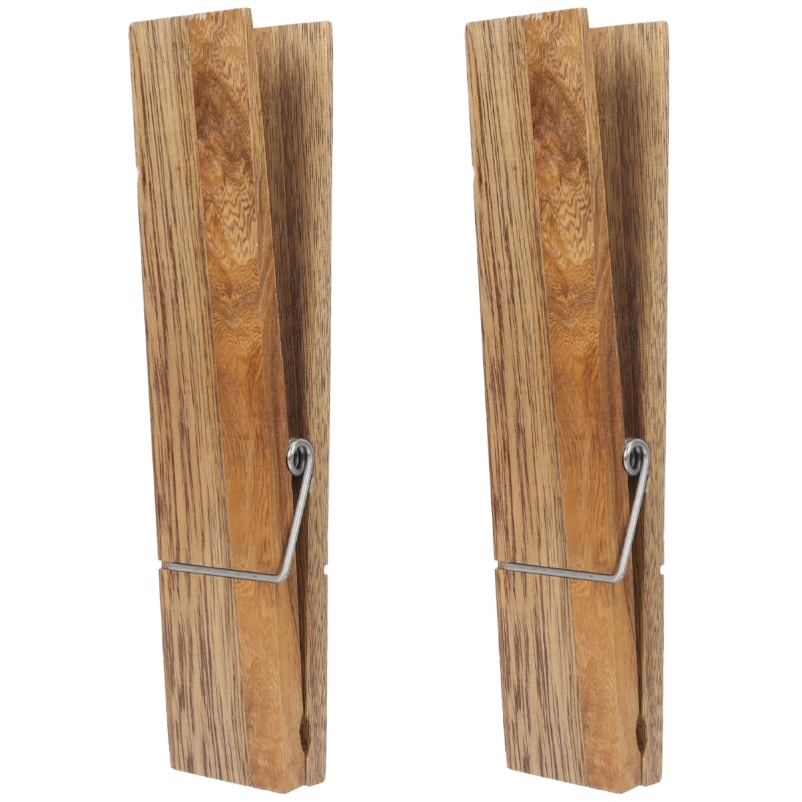 Amazon.com: Cabilock 2pcs 12 Inches Jumbo Clothespins with Adhesive ...