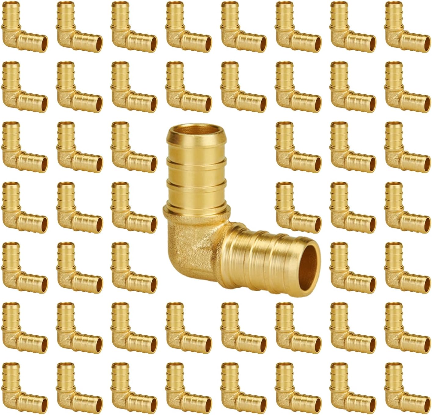 Amazon.com: SUNGATOR 50-Pack 1/2" Pex 90 Degree Elbow, Pex Fittings 1/2 ...