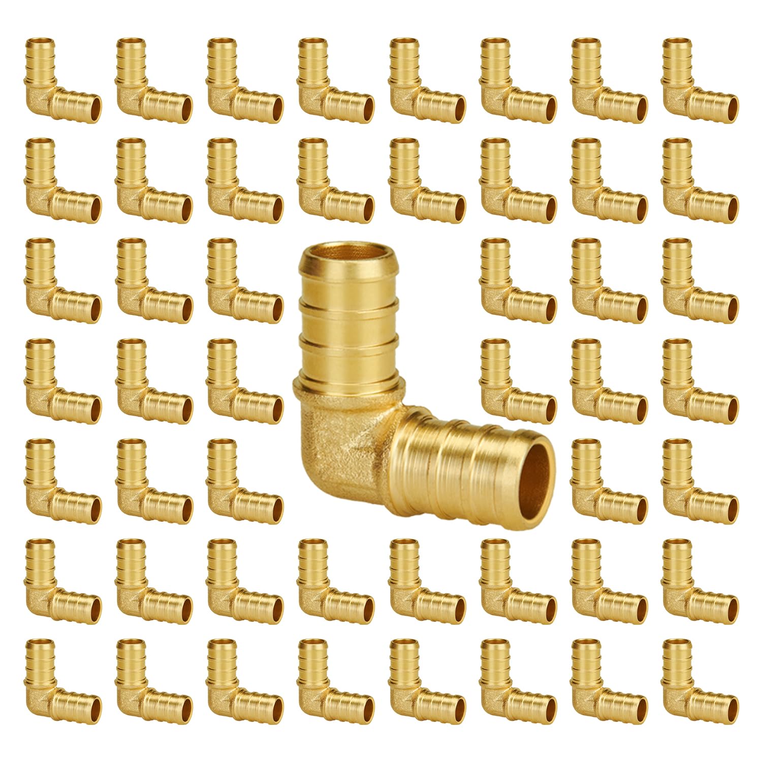 Amazon.com: SUNGATOR Pex Fittings 1/2 Inch, 50-Pack 1/2" Pex 90 Degree ...