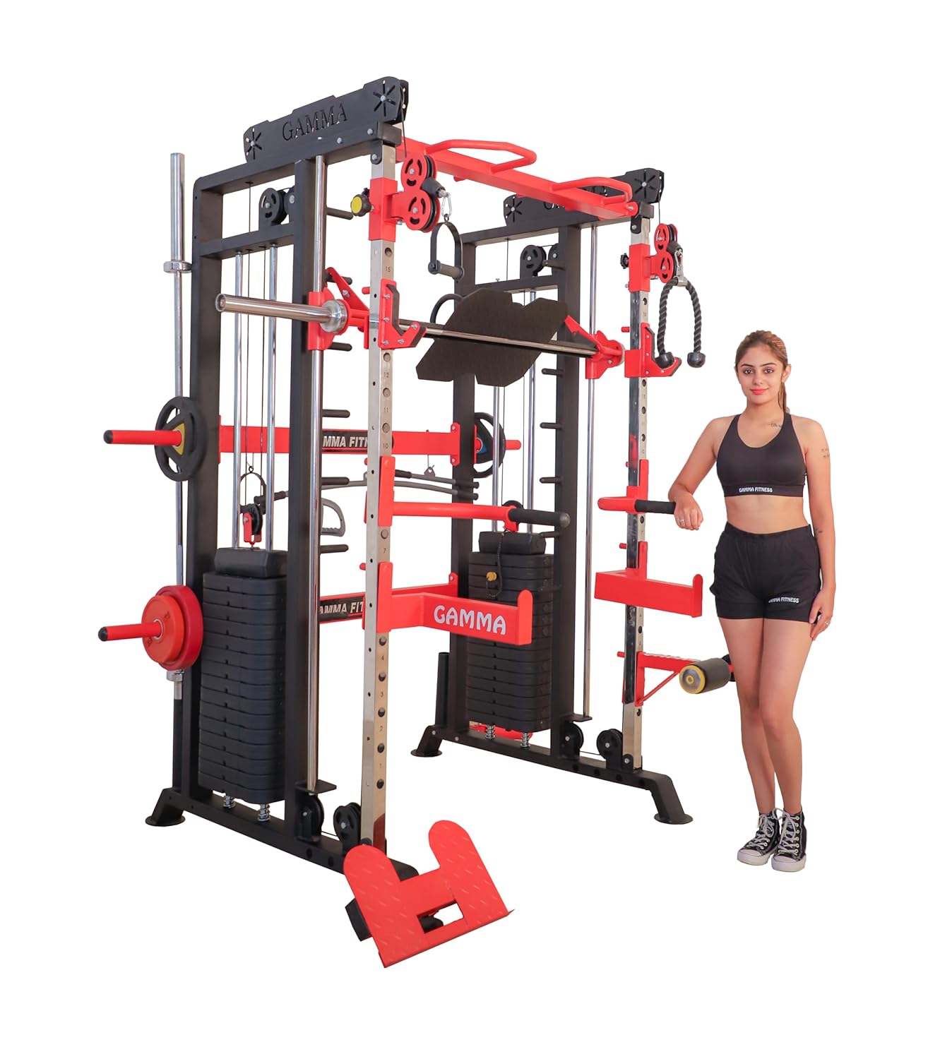 Gamma Fitness Home Gym Machine FTS-101 Pro All Gym Stations in One ...
