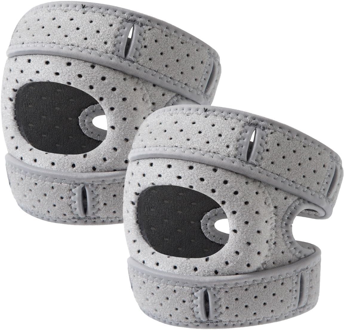 Amazon.com: Wellknee Knee Brace, Wellnee Patellar Pad, 2 Pack ...