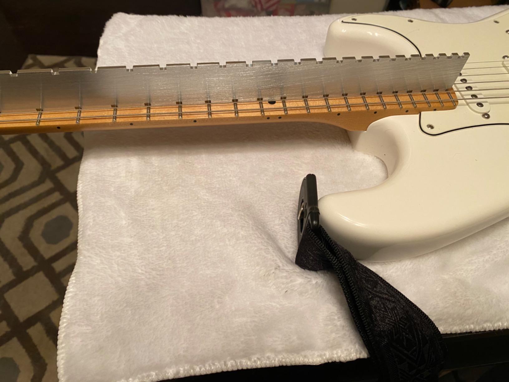 Amazon.com: Guitar Notched Straight Edge and FRET ROCKER : Musical ...