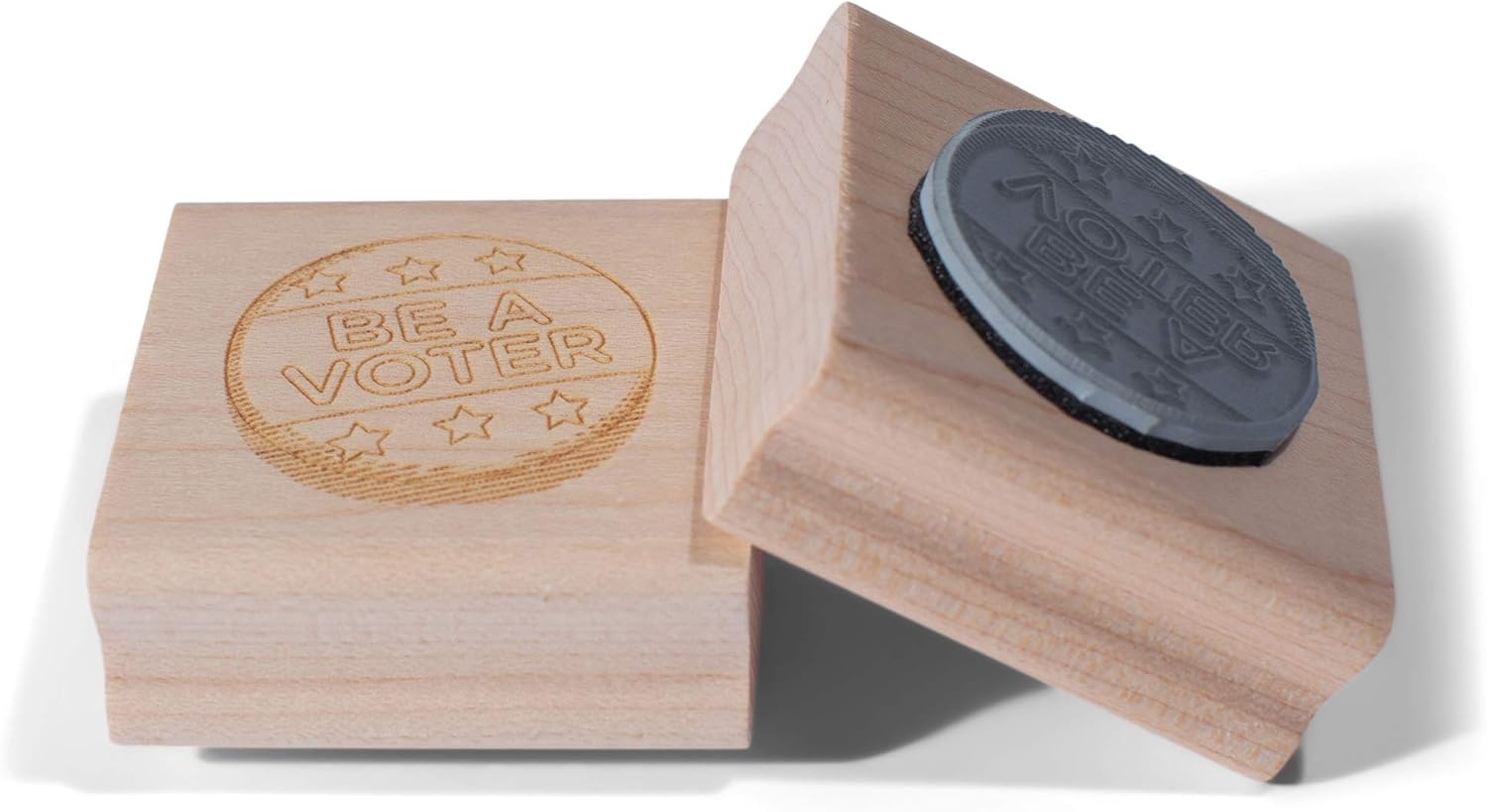 Amazon.com : Be A Voter! Rubber Stamps for Your Postcards and ...