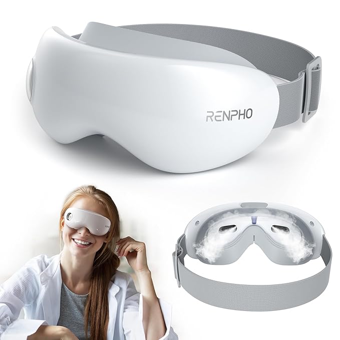 Amazon.com: RENPHO Eyespa Mist Mask, FSA/HSA Eligible, Heated Steam Eye ...