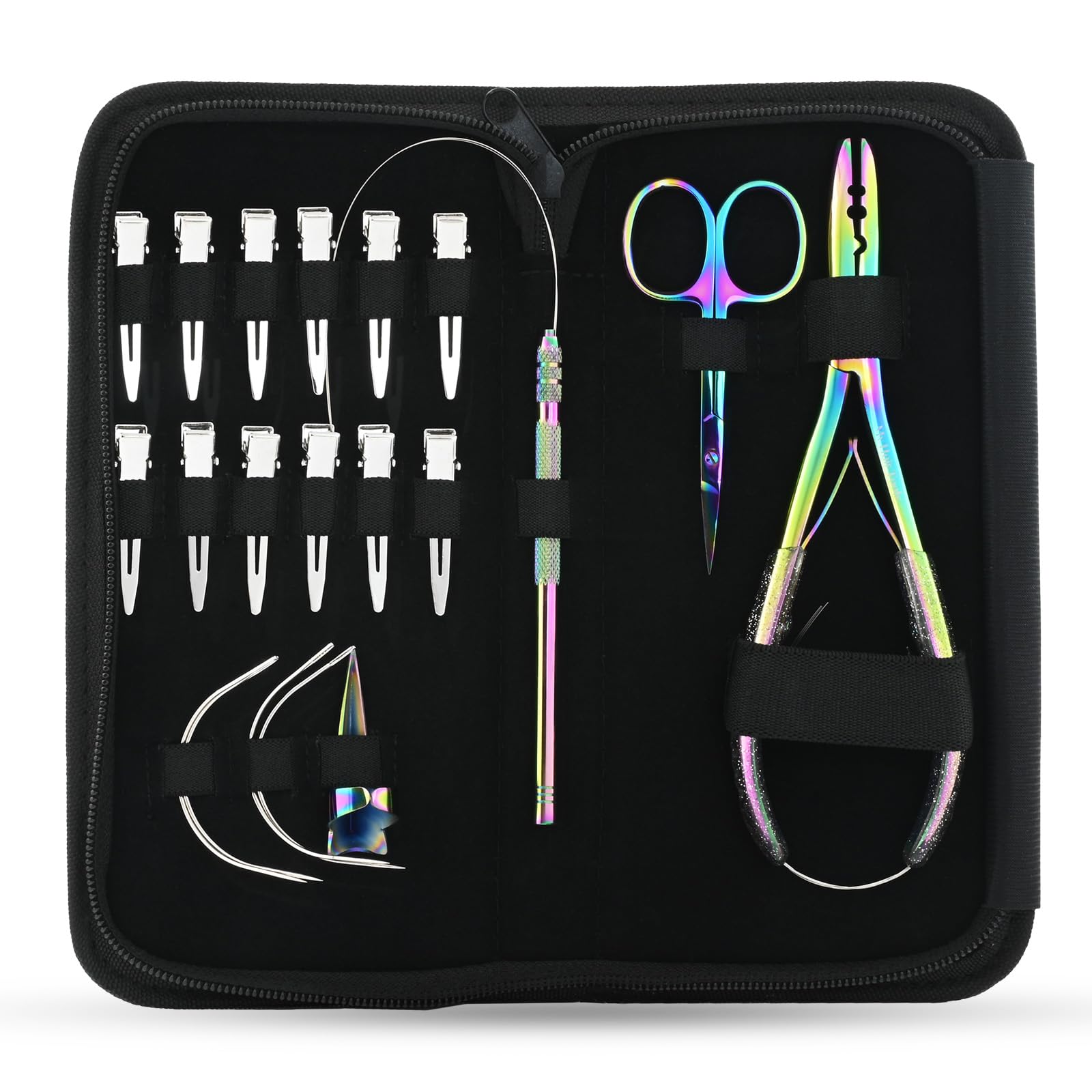 Amazon.com : Hair Extension Tools Kit Includes 2 HoleMicro Beads ...