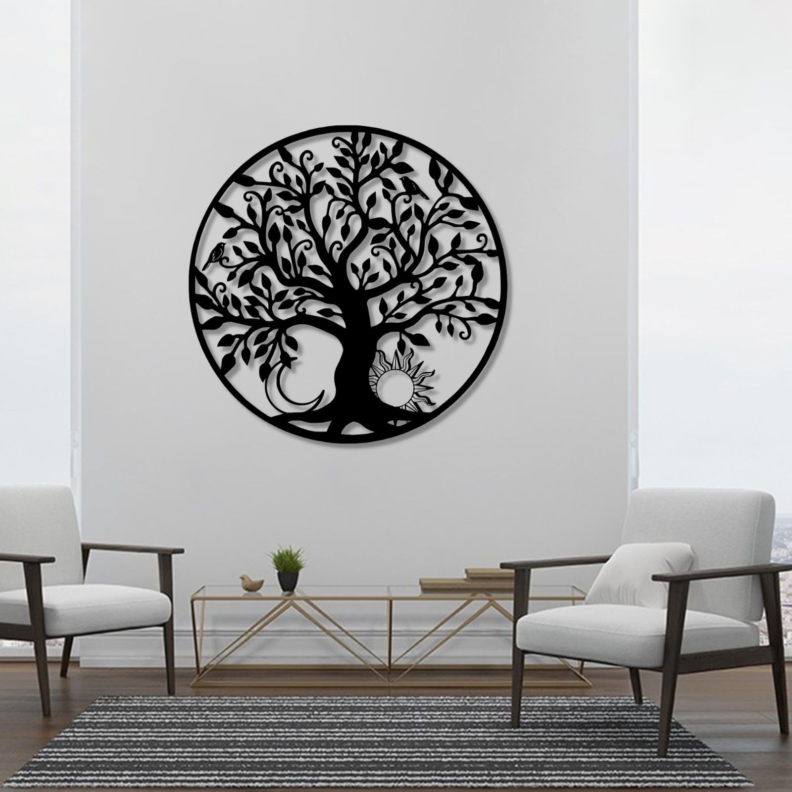 Tree Of Life Solar Wall Art