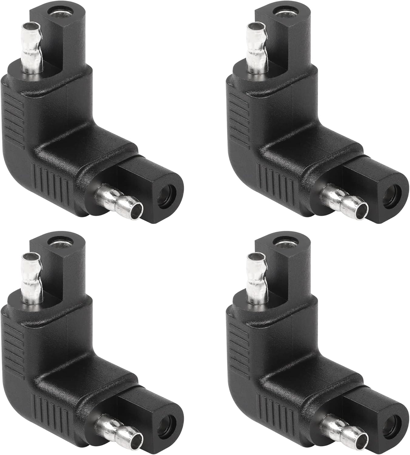 Amazon.com: CERRXIAN Right Angle SAE Polarity Reverse Adapter, 90 ...