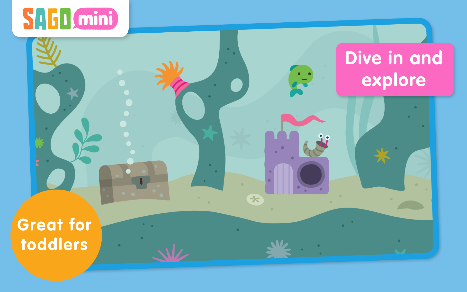 Sago Mini Ocean Swimmer-Aplicación en Amazon Appstore