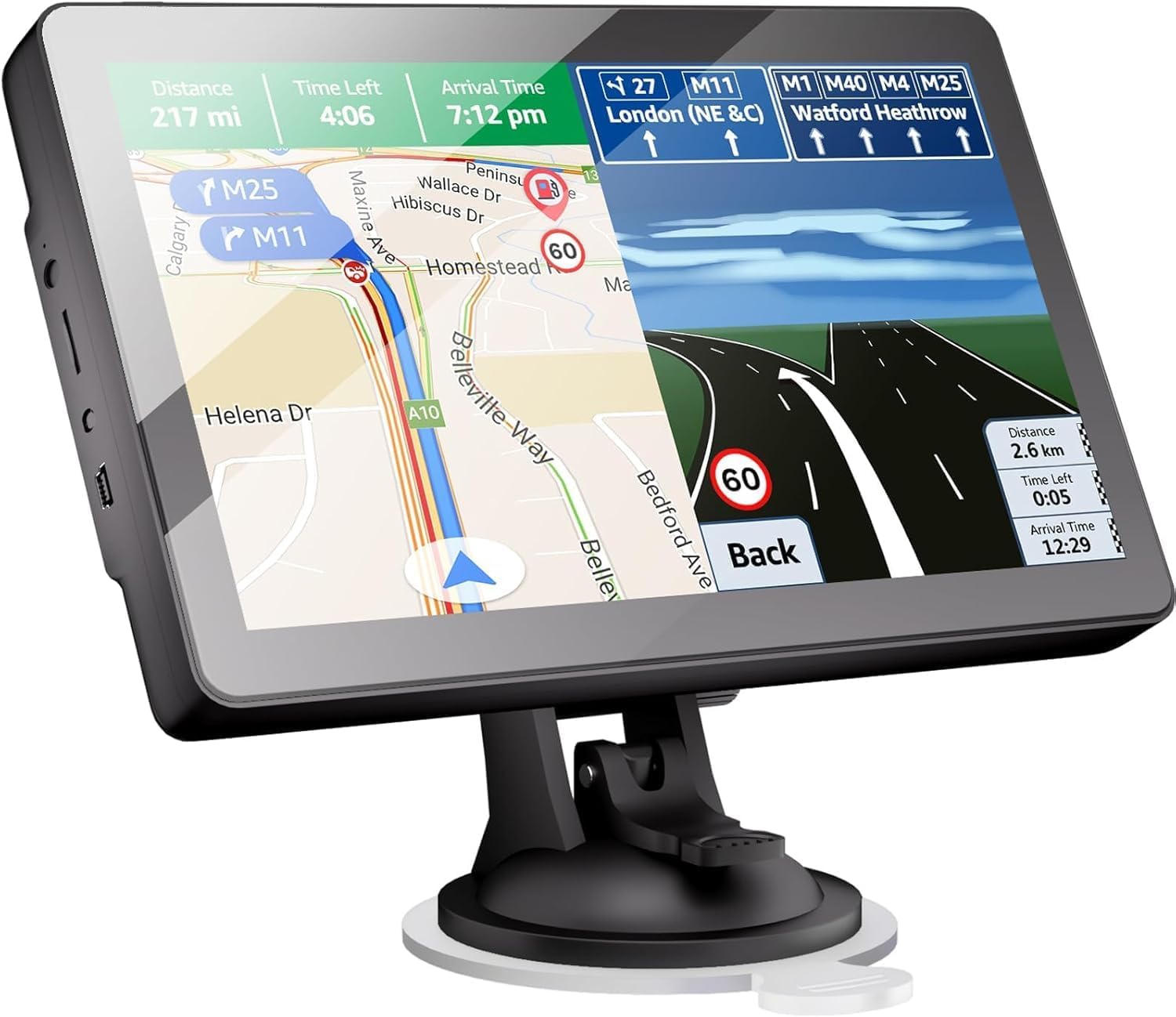 Amazon.com: GPS Navigation for Car Truck - Navigation System 7 Inch ...