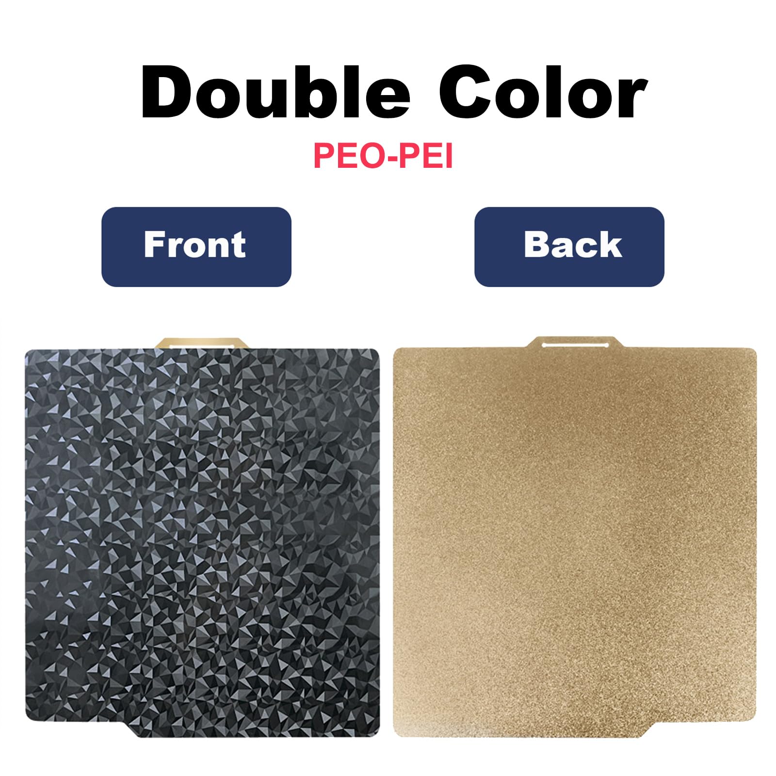 Snapklik.com : UNIXYZ PEO And PEI Build Plate For Bambu Lab X1E X1 X1 ...