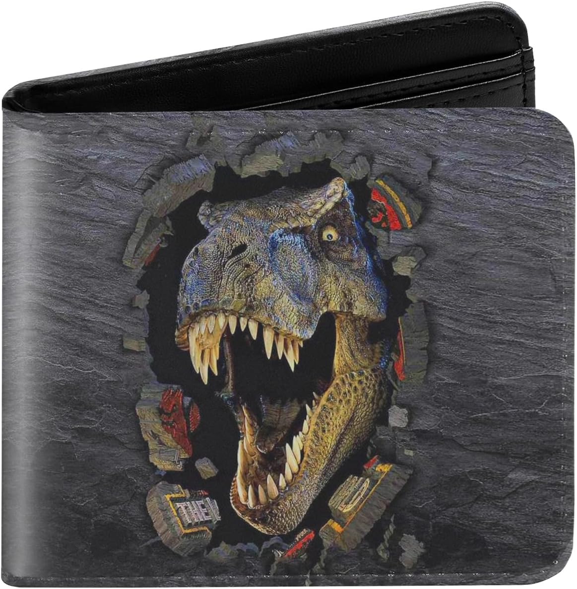 Amazon.com: Amutta Kids Wallet for Boys, Dinosaur Boys Wallet for Kids ...