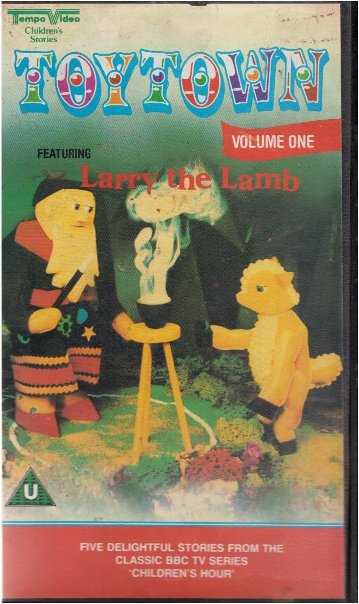 Toytown Vol 1 featuring Larry the Lamb [VHS] : Hendrik Baker, Patsy ...