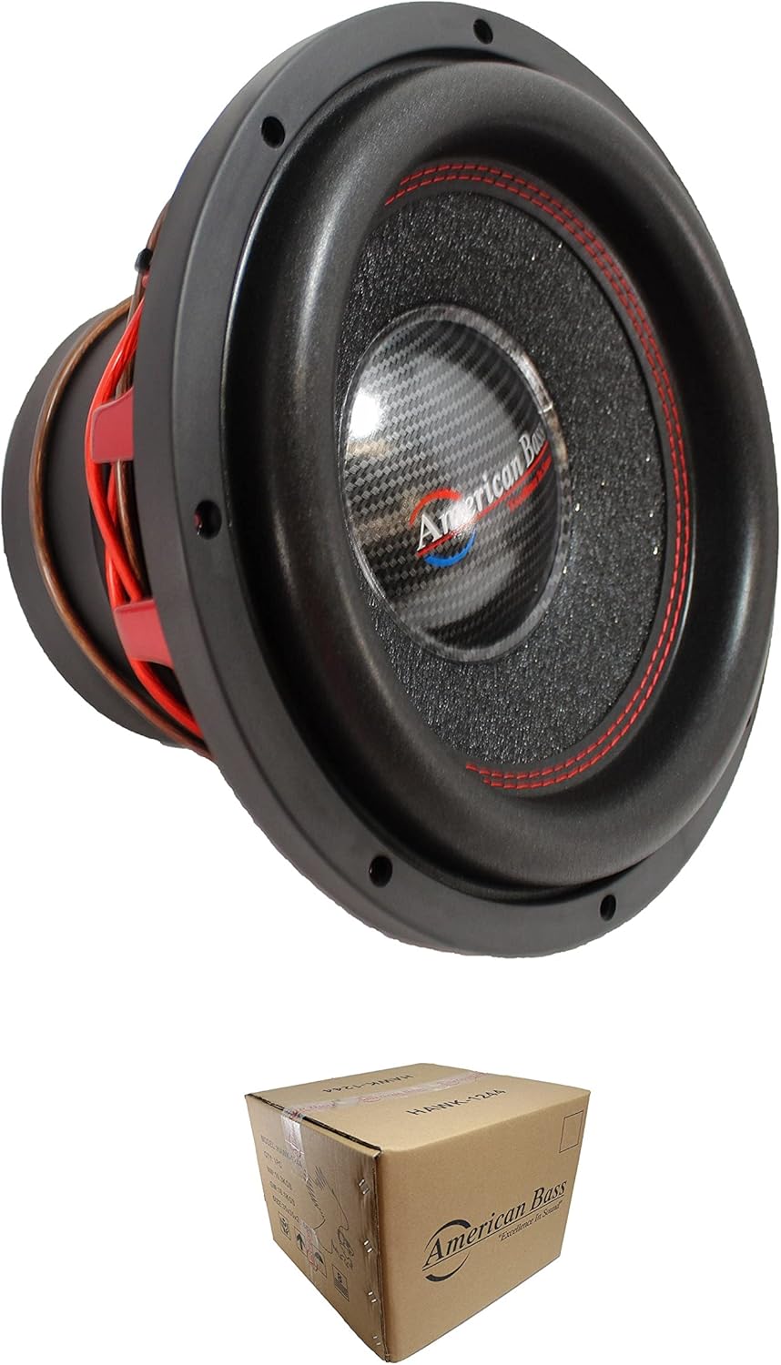 Amazon.com: 2X American Bass Competition Subwoofer 10'' 6000 Watts Dual ...