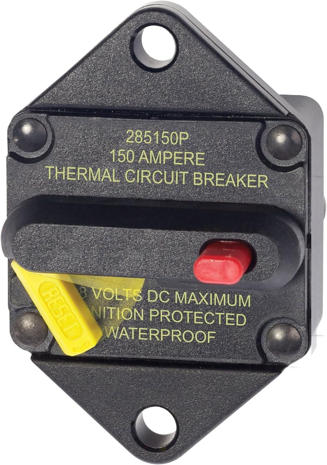 Blue Sea Systems 7089 285-Series Circuit Breaker, Panel Mount, 150A ...