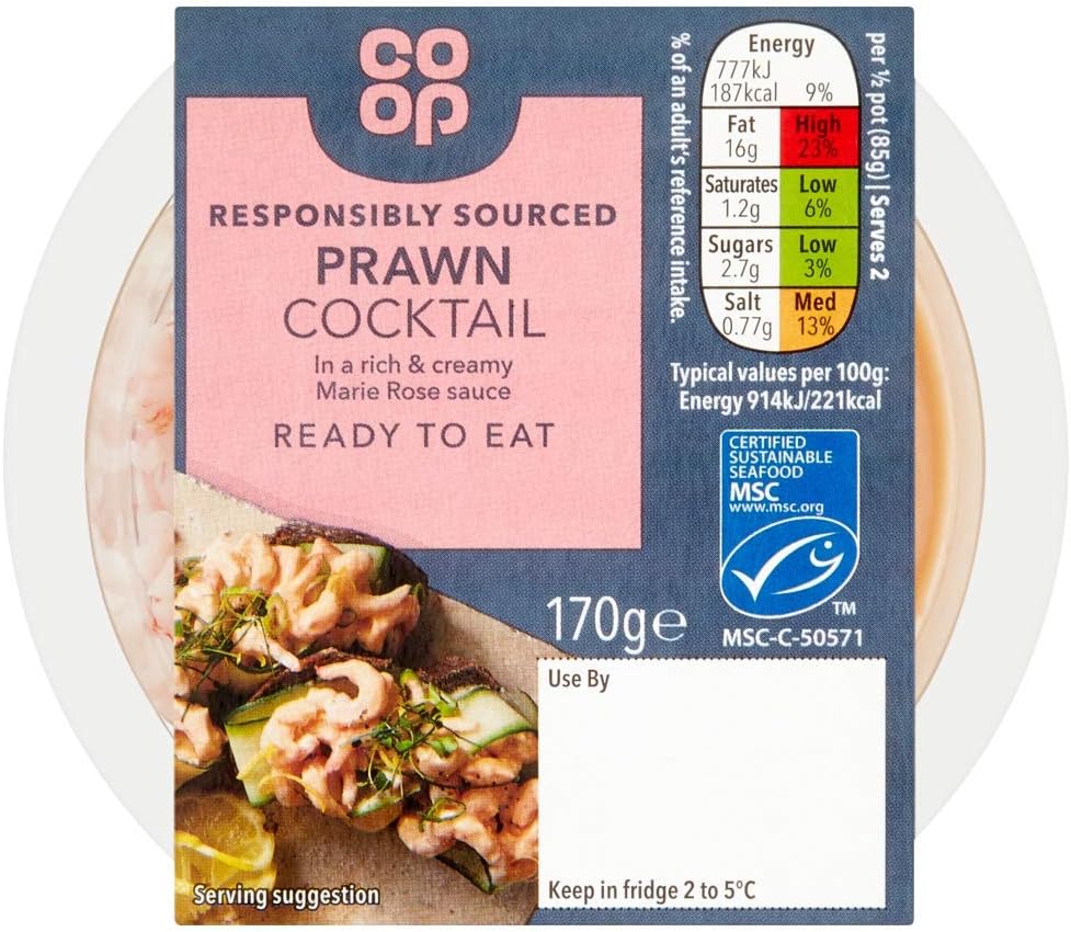 Co-op Prawn Cocktail, 170g : Amazon.co.uk: Grocery
