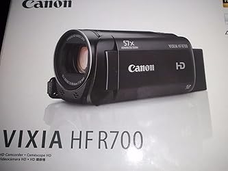 Amazon.com : Canon VIXIA HF R700 Full HD Camcorder (Black) : Electronics