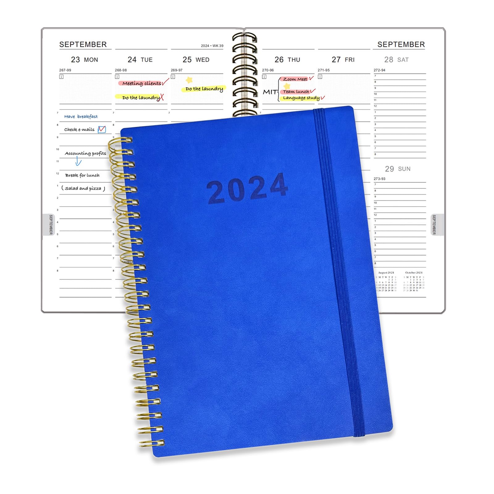 Snapklik.com : 2024 Planner, 2024 Planner Spiral Bound, 2024 Monthly ...