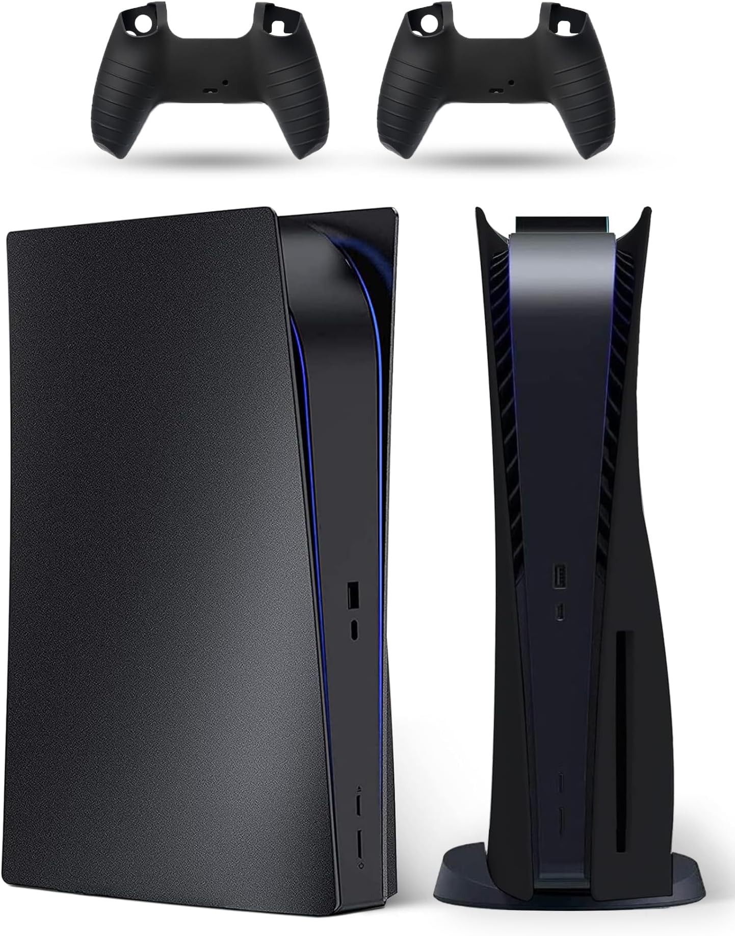 Amazon.com: PEYANZ Faceplate for PS5 Console (Disc Edition), Cover ...
